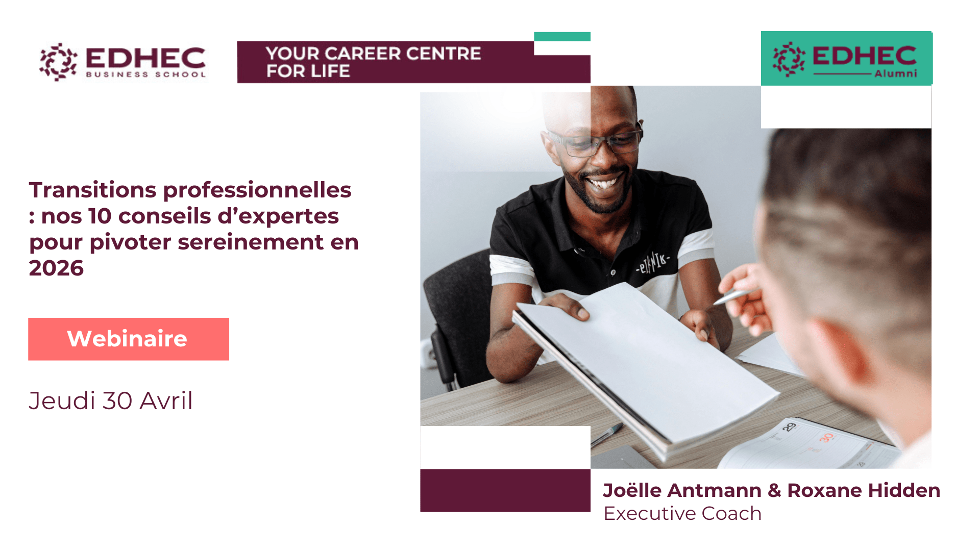 Carrière - Webinaire "Transitions professionnelles : nos 10 conseils d ...